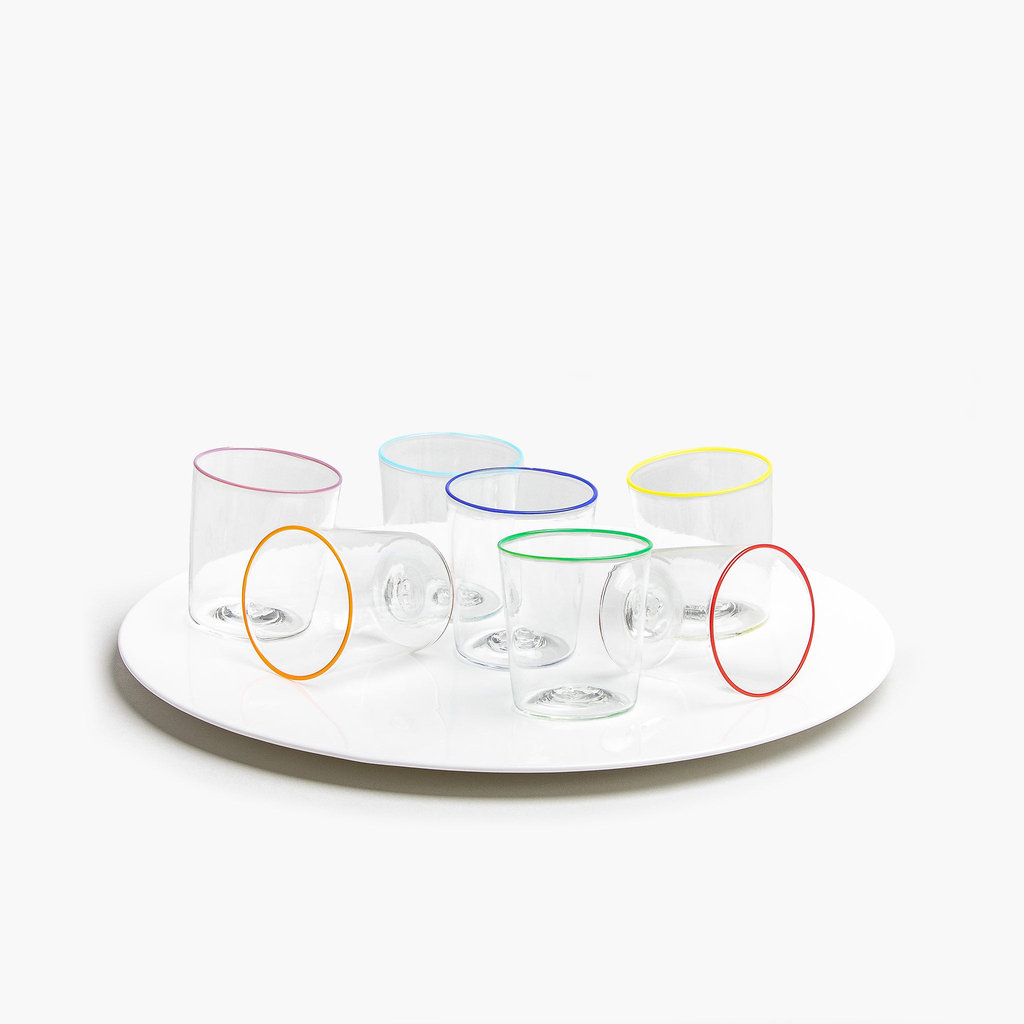 Cristallo A Bordo Ombra, Clear / Orange - YALI